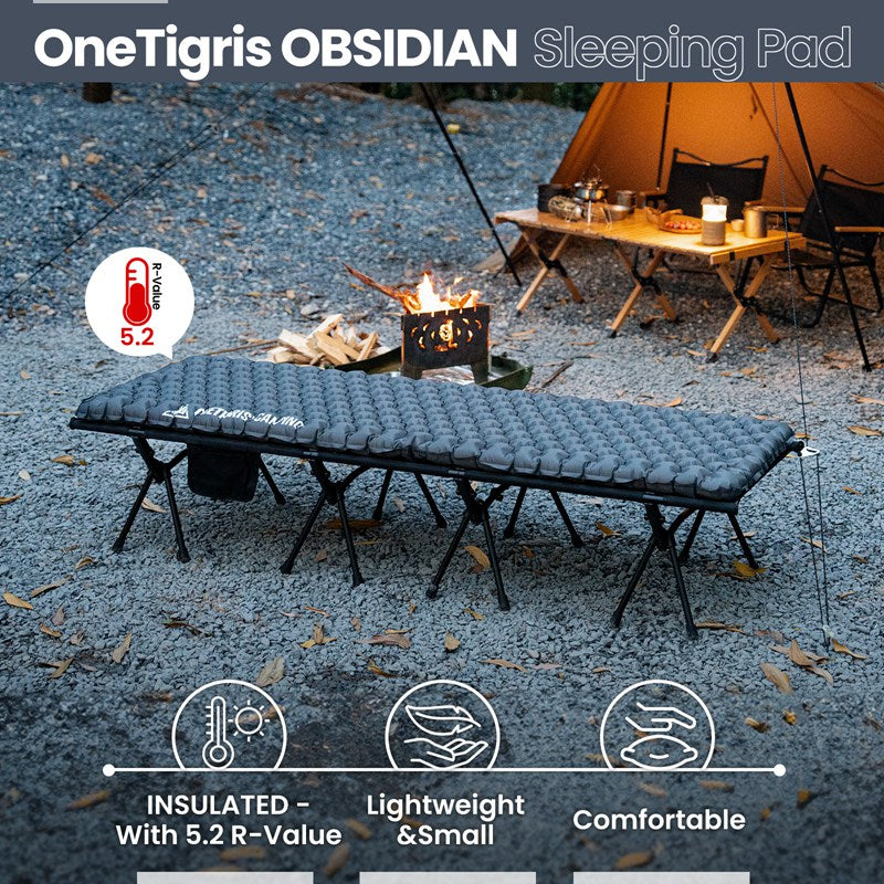 OneTigris OBSIDIAN Sleeping Pad| Lightweight, Insulated, and Budget ...